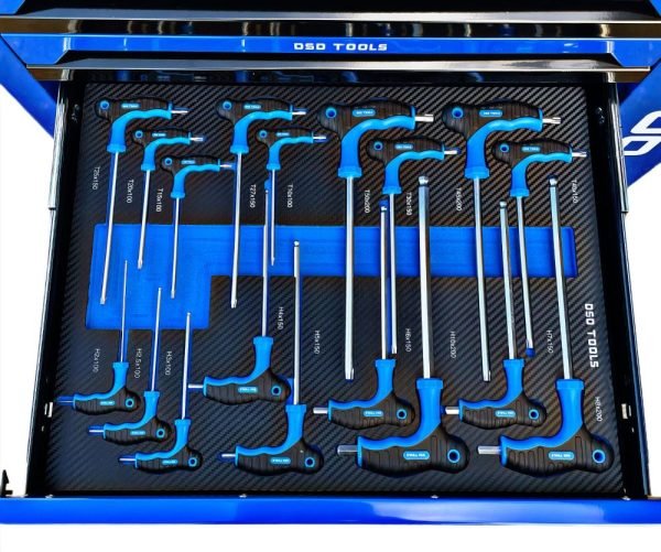 DSD TOOLS 7 Drawer Caster Mounted Roller Tool Chest Cabinet | DSD TOOLS