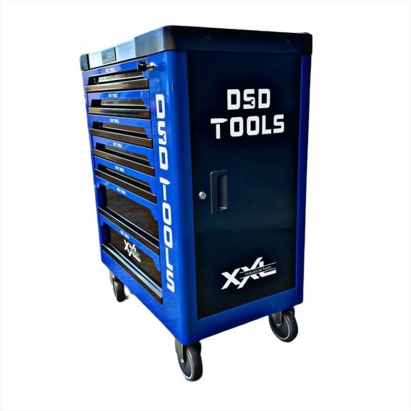 DSD TOOLS 7 Drawer Caster Mounted Roller Tool Chest Cabinet | DSD TOOLS