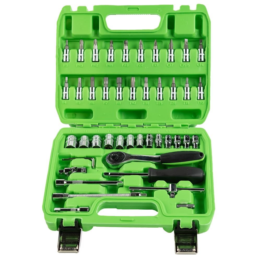 DSD TOOLS 46 Piece 1/4″ DR Metric Socket & Bit Set DS1036 | DSD TOOLS